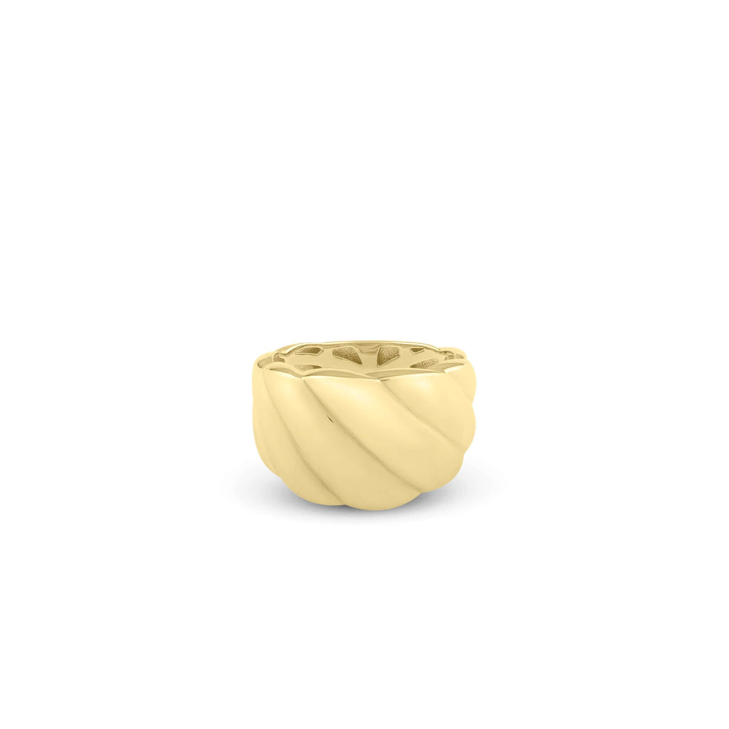 14K Gold 15mm Cable Twist Ring | Phillip Gavriel
